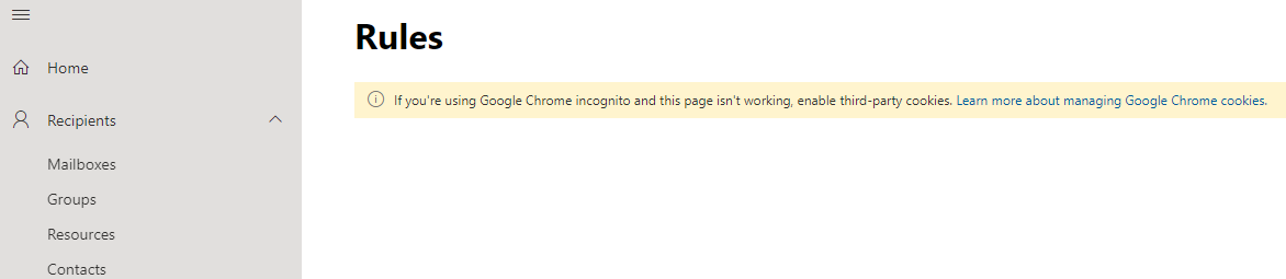 Unable to open Exchnage online in any of the browsers - Microsoft Q&A