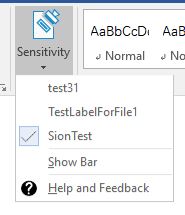 SharePoint online Sensitivity labels - Microsoft Q&A
