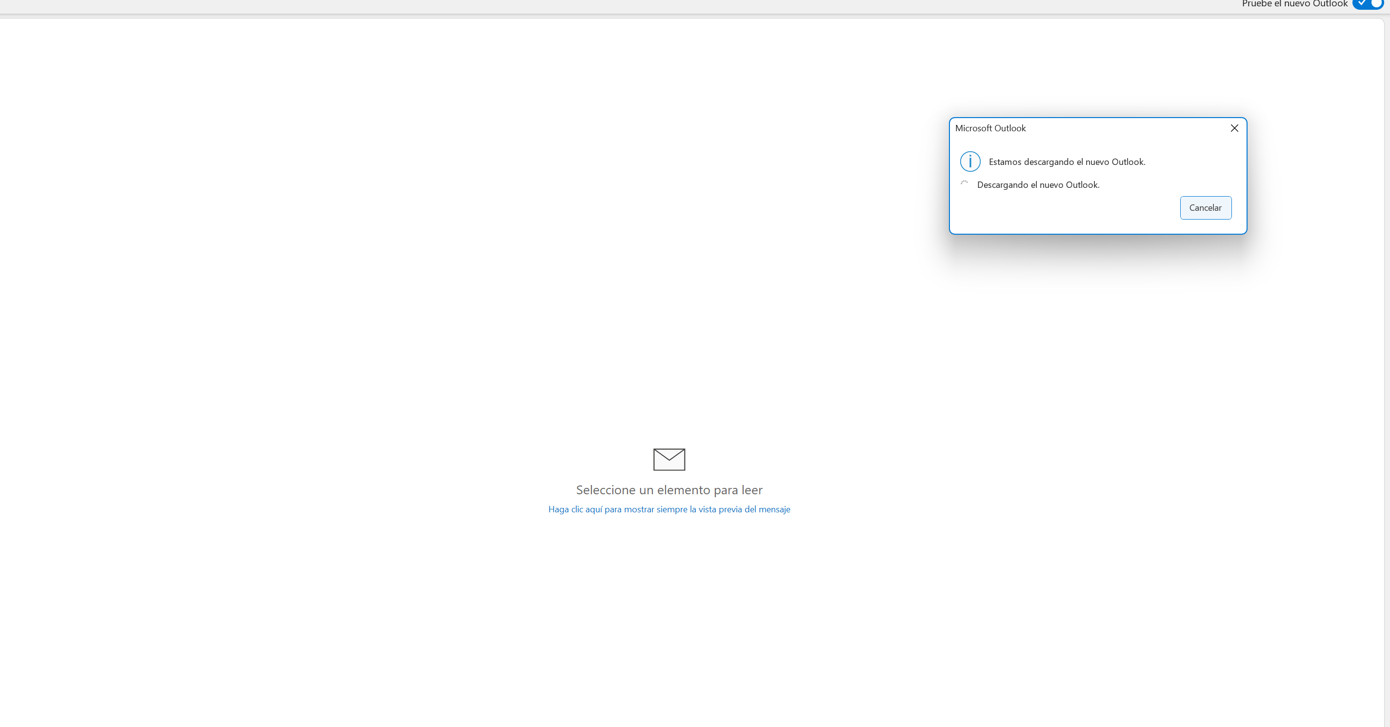 When switching to new Outlook its just keeps on loading. - Microsoft Q&A