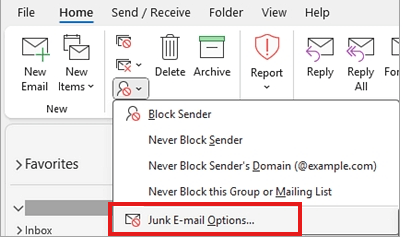 how to add contacts to safe senders list - Microsoft Q&A
