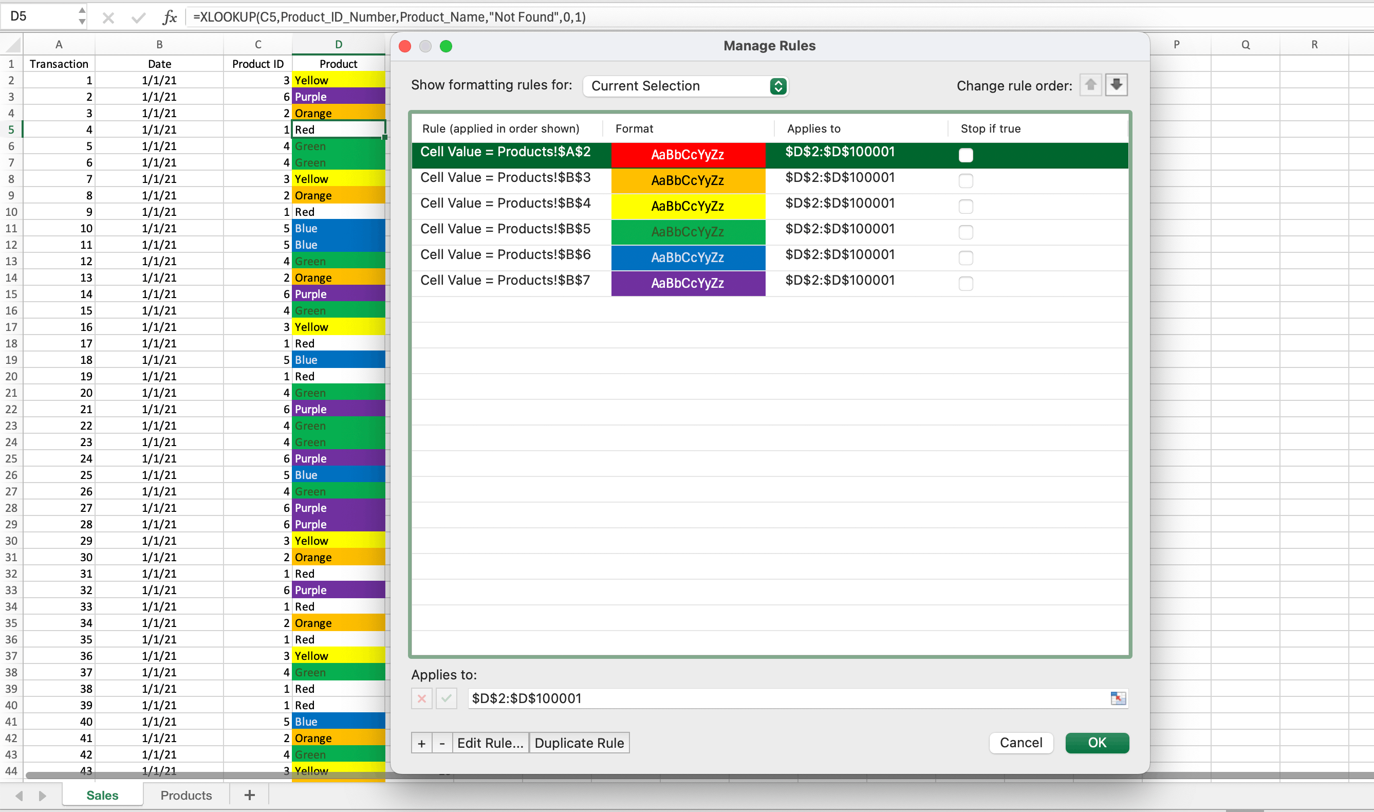 Excel won't use red fill in cells - Microsoft Q&A
