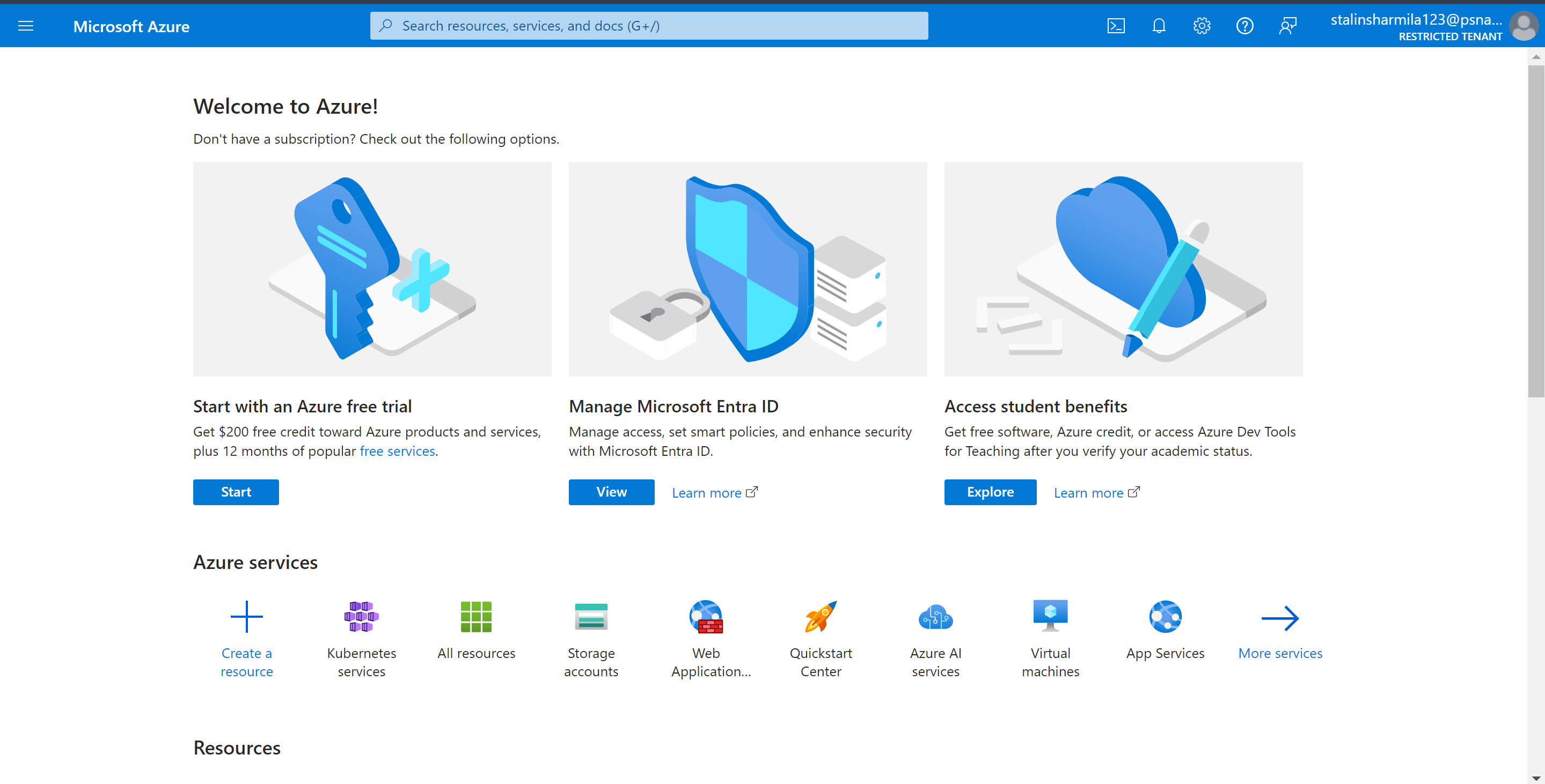 I can't login to my account - Microsoft Q&A