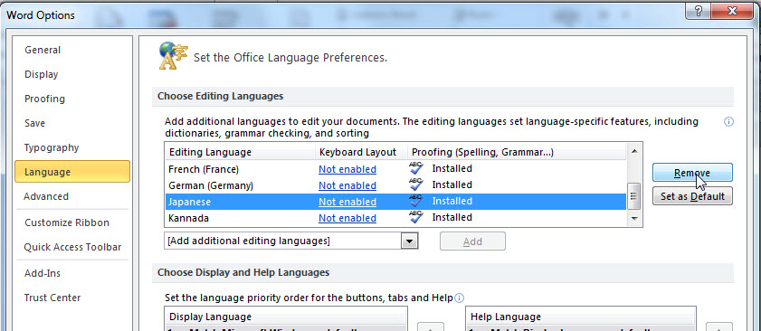 Word 2016 defaults to Asian typography for envelopes - Microsoft Q&A