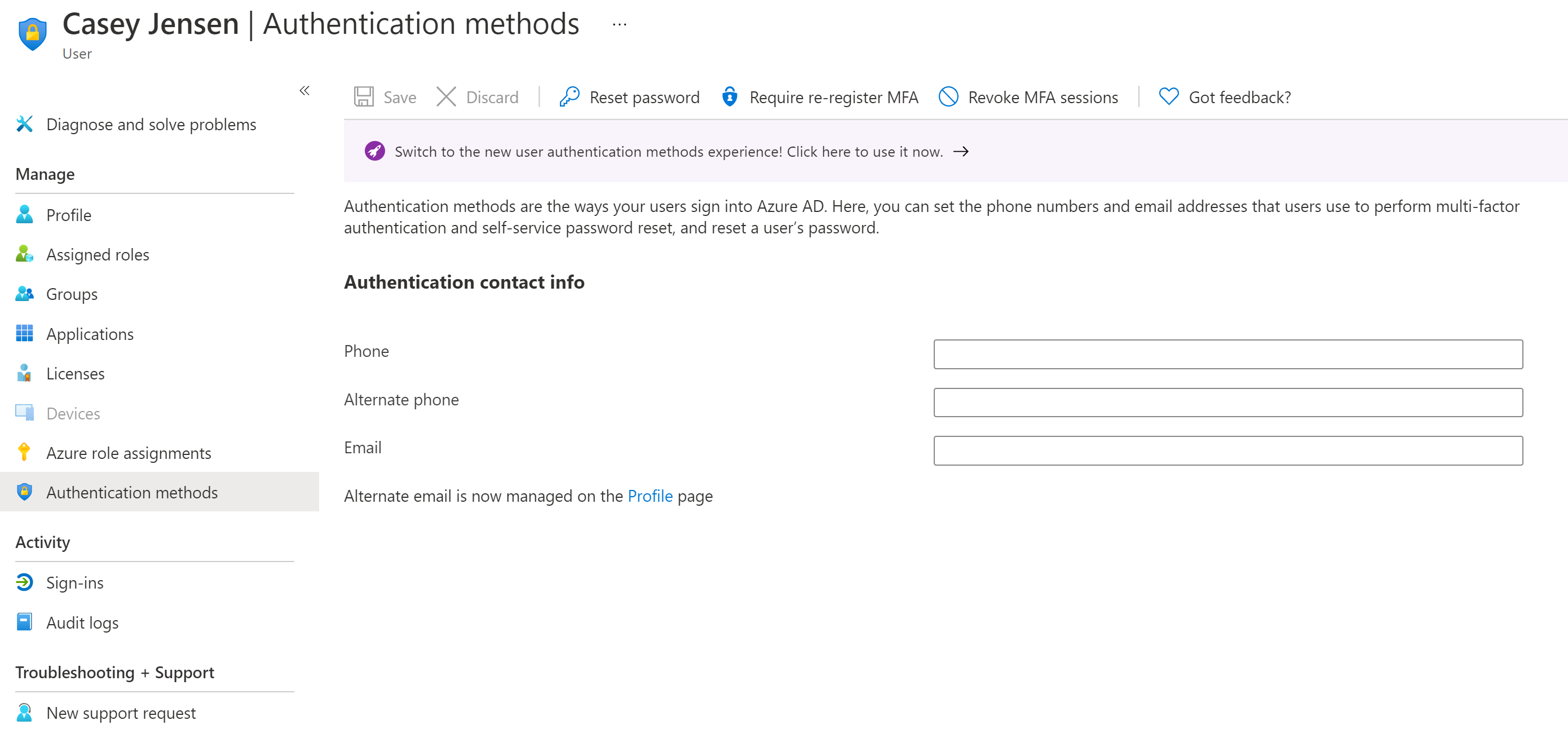 MS Graph: how to modify authentication contact info for a user ... MS Graph: how to modify authentication contact info for a user ...