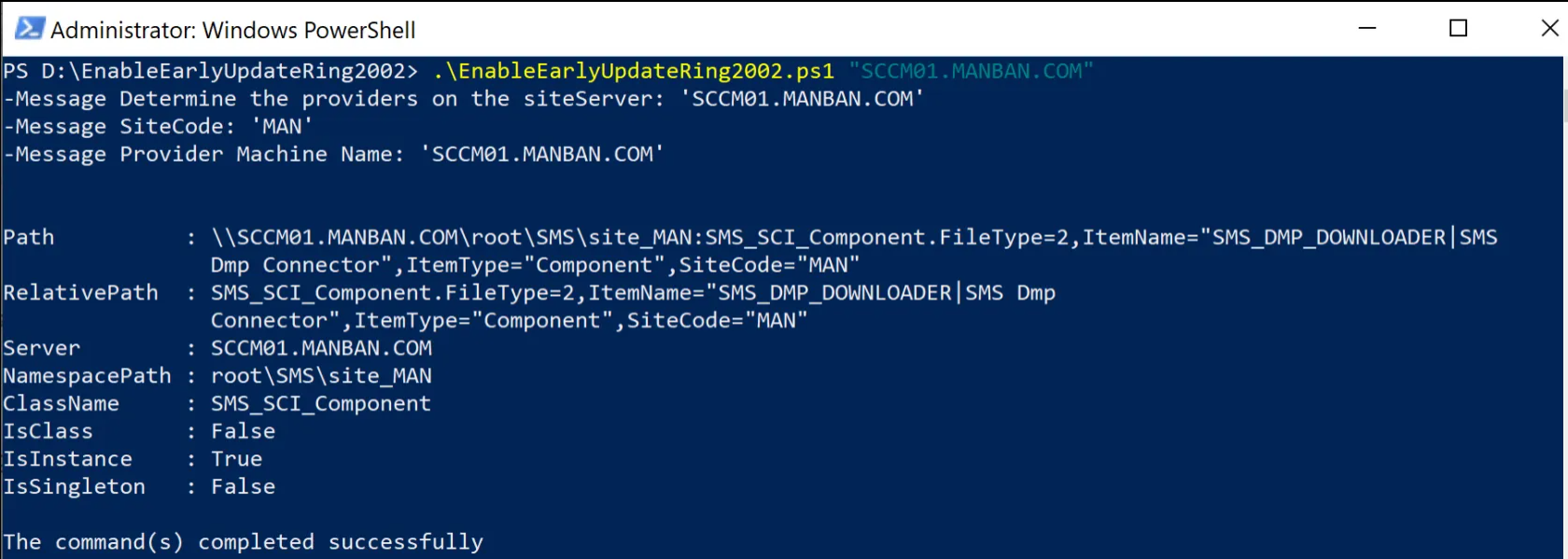 Configuration manager 2002 baseline download - Microsoft Q&A