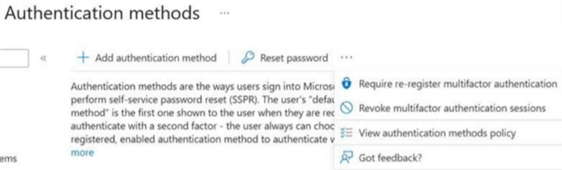 Request to Reset Microsoft Authenticator for Work Account - Microsoft Q&A