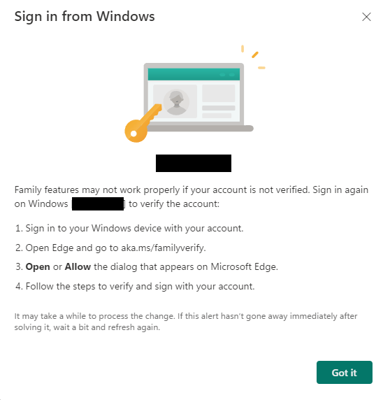 Infinite Sign-in Loop on Edge Browser and Family Safety - Microsoft Q&A