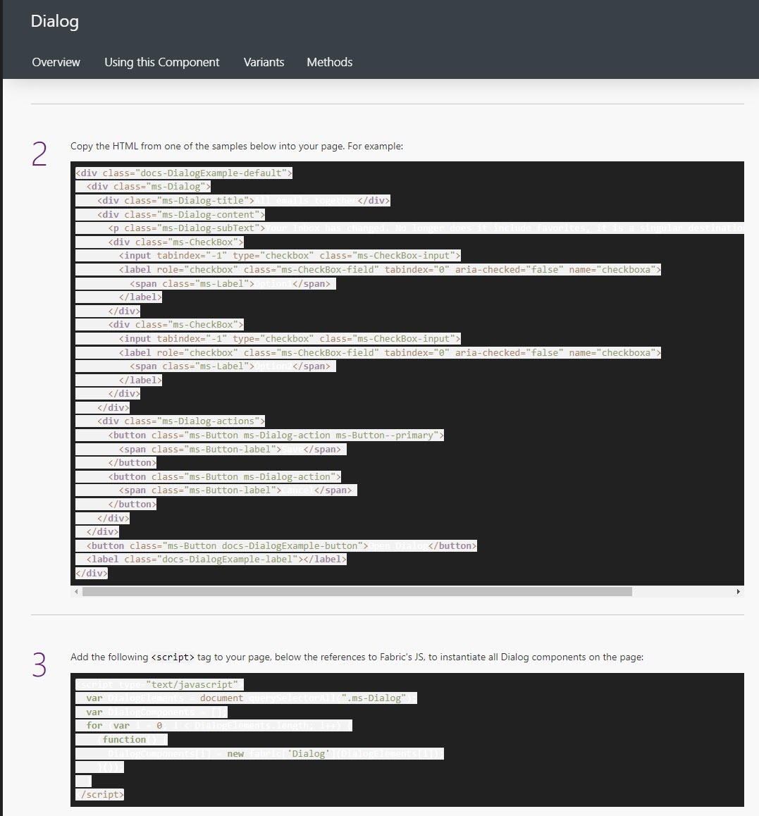 Color scheme on Office UI developer documents web page - Microsoft Q&A