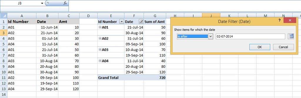 How do I set a label filter on a DATE field? - Microsoft Q&A