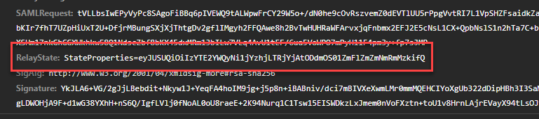 How to add custom value to RelayState when sending SAML request to external IdP from AD B2C ...