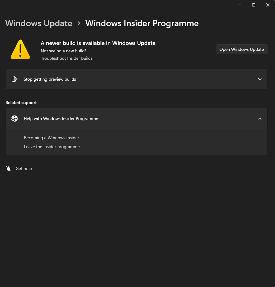 Not seeing the newer build - Microsoft Q&A