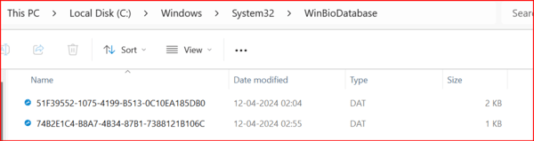 how to solve 'that fingerprint has already been set up on another account' problem? - Microsoft Q&A