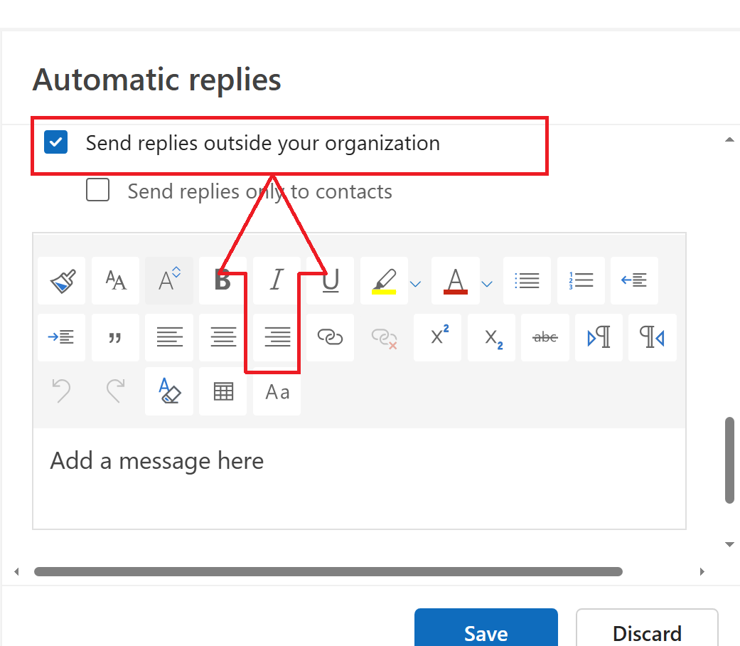 how do I send out of office replies in the new outlook - Microsoft Q&A