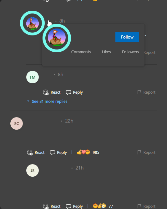 Why the profile picture on my Microsoft Start/MSN community profile ...
