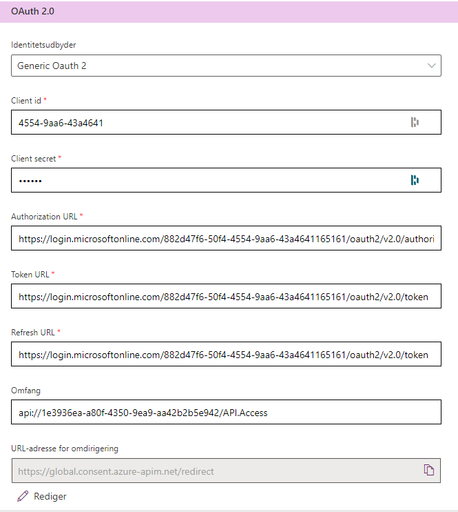 Power Apps Custom Connector Oauth 2 0 Refresh Url Microsoft Qanda