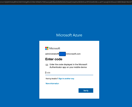 Cannot log into administrator account for M365 dev tenant since getting new mobile device ...