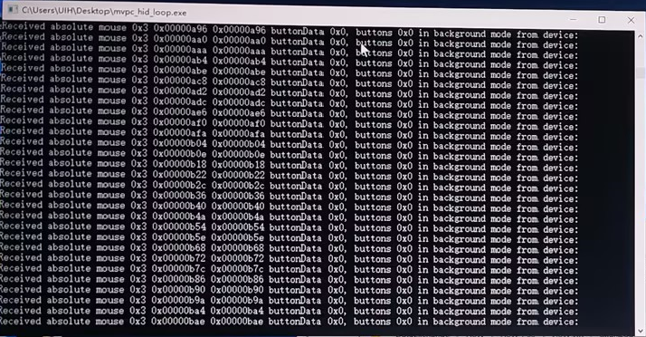 After installing the Windows Update KB5023702，we notice that the usFlags in the RAWMOUSE message ...