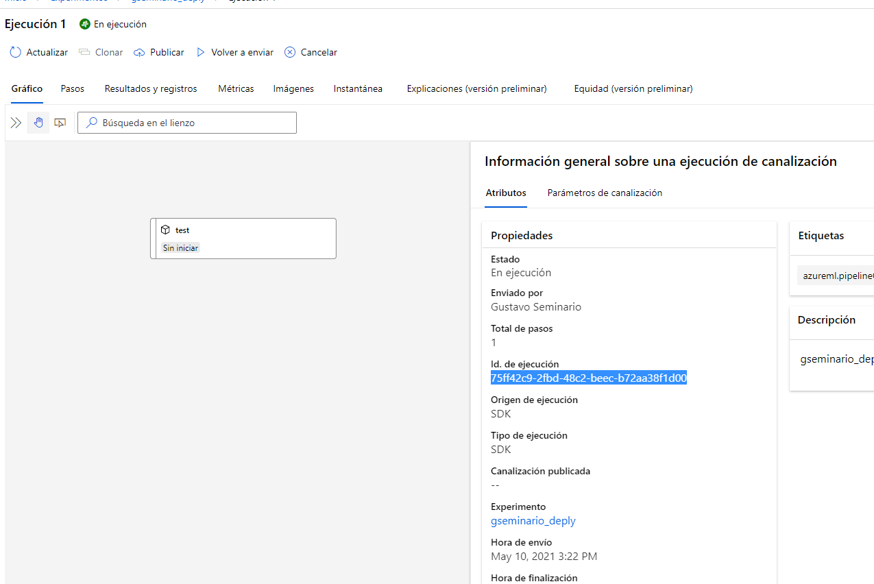 Experiment on Azure Machine Learning services is not starting. - Microsoft Q&A