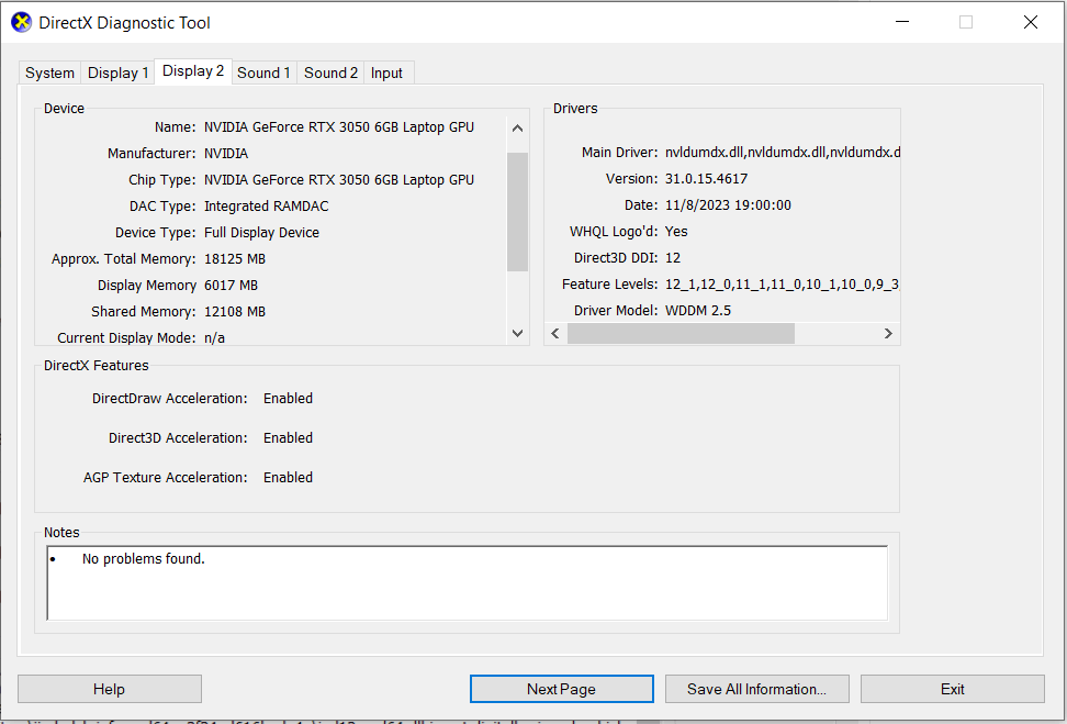 Games refusing to launch due to DirectX problem, but dxdiag reports no problems - Microsoft Q&A