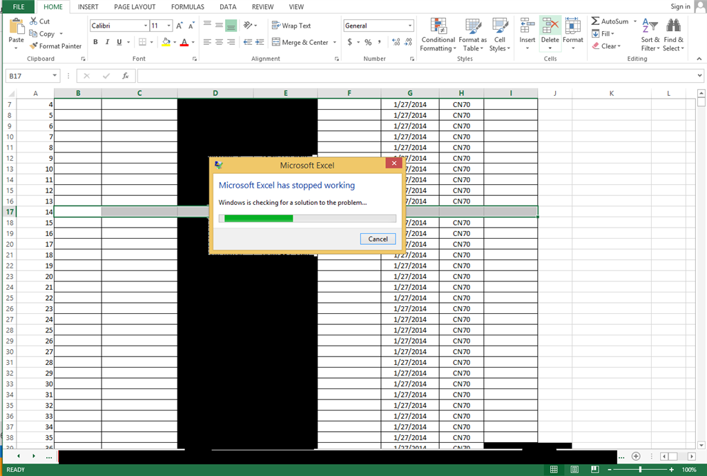 Excel Crashes on one sheet of one workbook only whenever I try to do ANYTHING - Microsoft Q&A