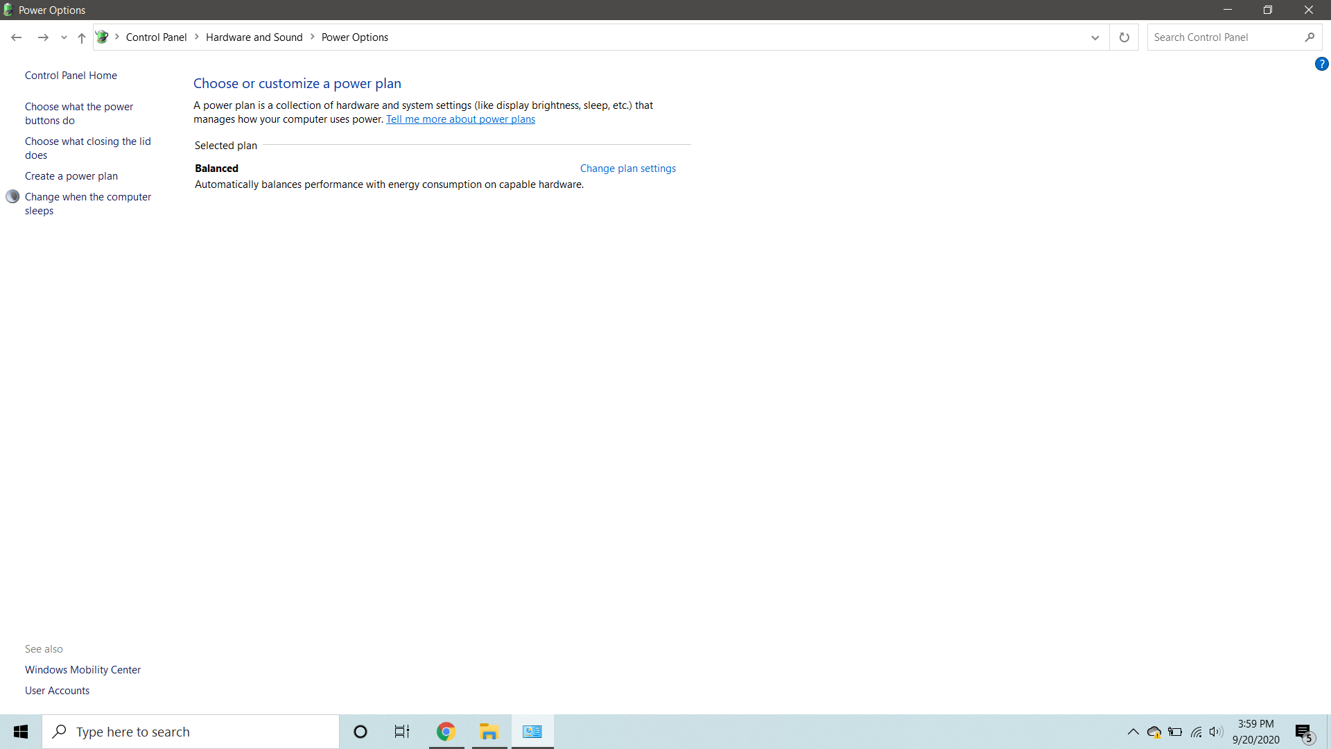 Windows 10 Lacking Power Options: Only Balanced available - Microsoft Q&A
