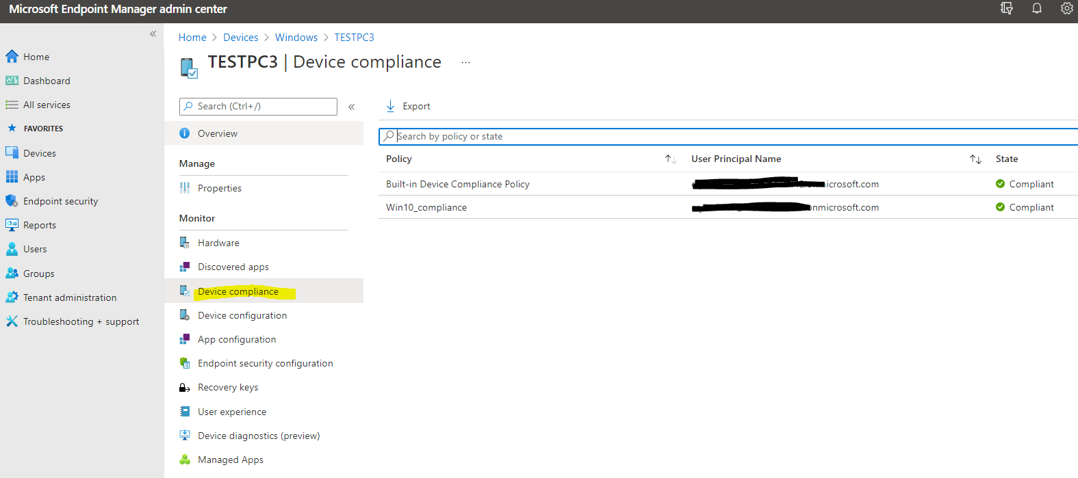 The device password is reset for a period shorter than the configured ...