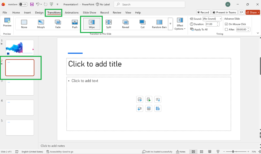 Hyperlink Animations? - Microsoft Q&A