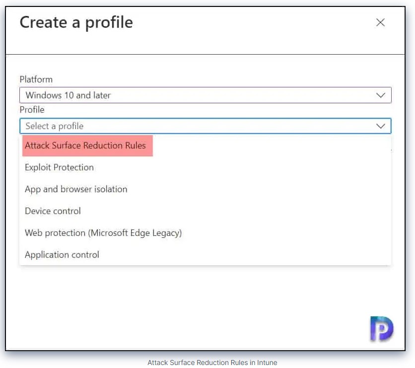 Intune - ASR - Attack Surface Reducution Rules - Cannot find - Microsoft Q&A