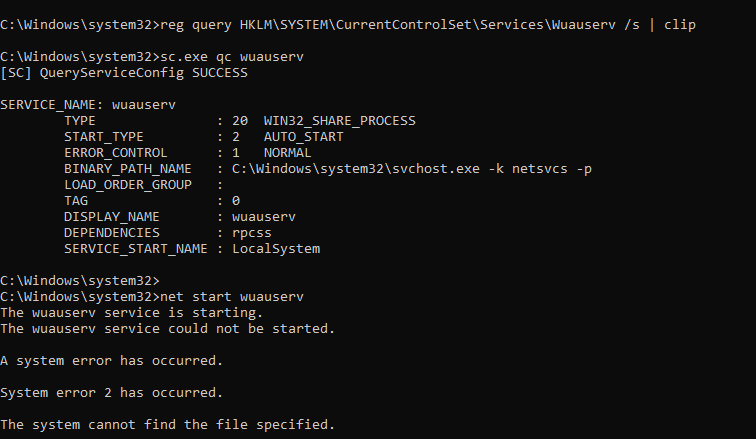 .Error 1069: The service didn't start due to a logon failure - Microsoft Q&A