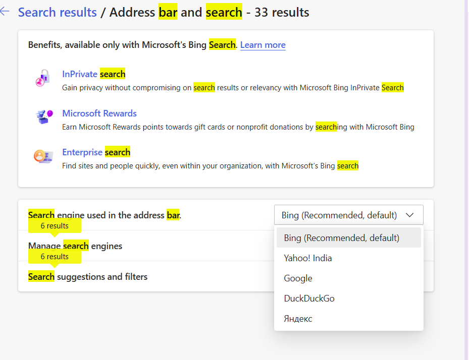 Why am I gettting Microsoft Bing when I click on the Microsoft Edge ...