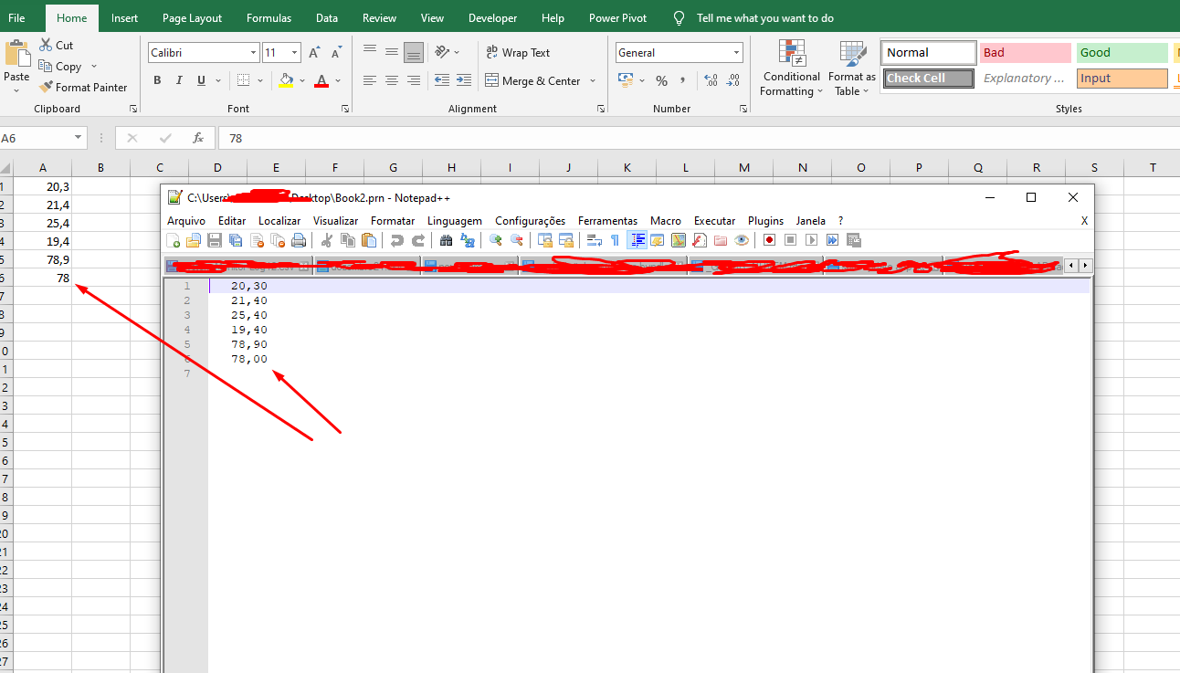 export from excel to .pnr format - Microsoft Q&A
