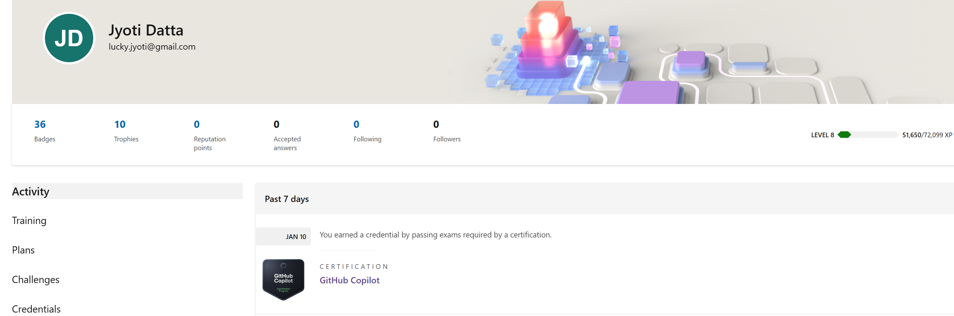 How can I share completed certification on linked in? - Microsoft Q&A