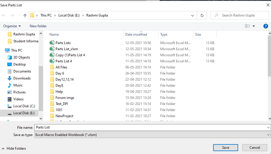 Error While Opening Xlsm File Microsoft Qanda