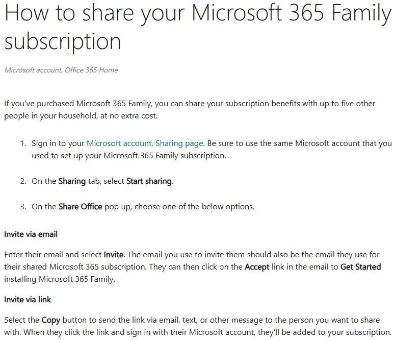 How to install my 365 family subscription on my computer - Microsoft Q&A