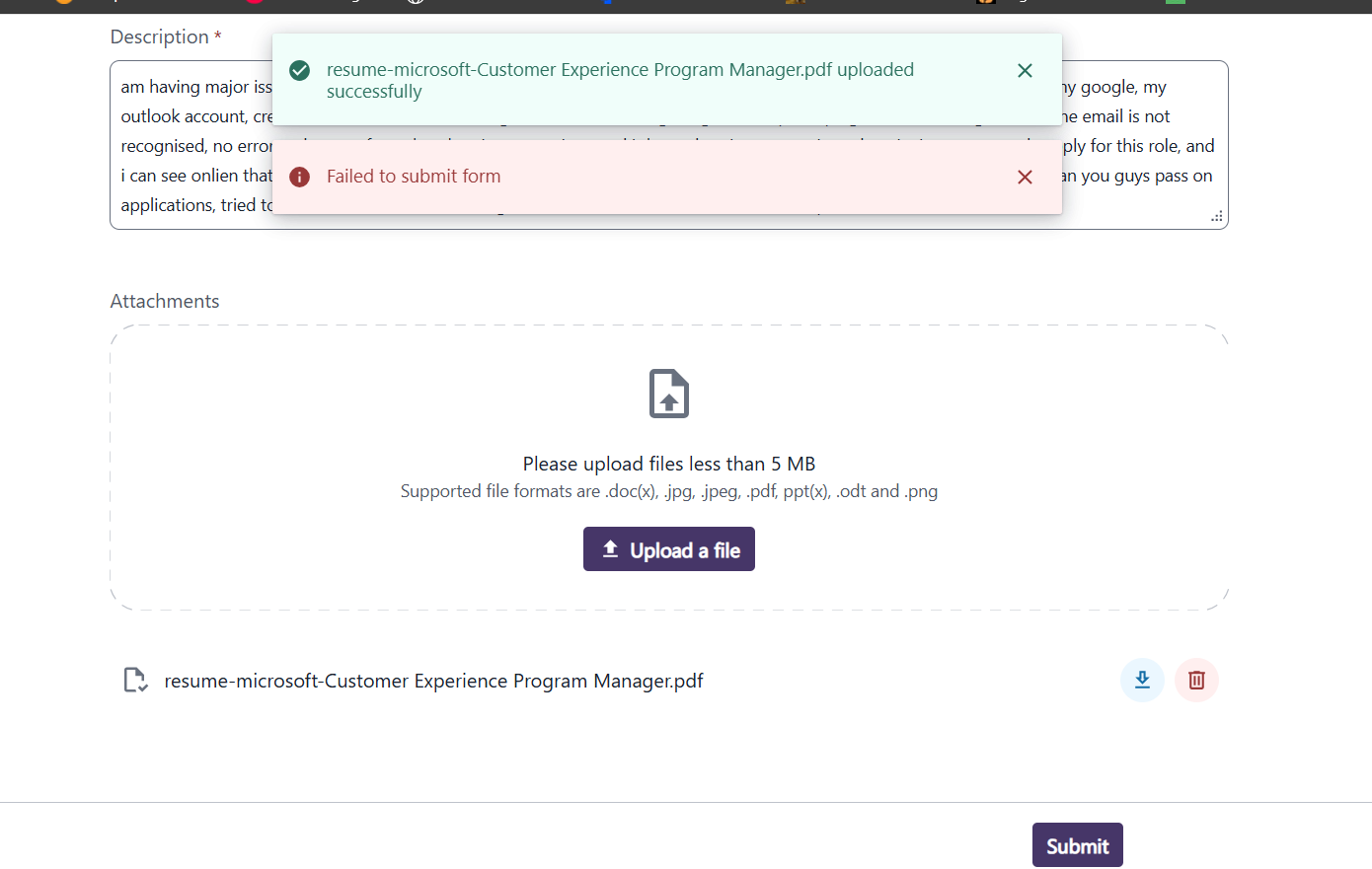 Log In issue with the new Microsoft Careers - Sign-In loop - Microsoft Q&A