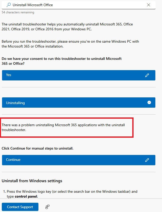 Please help -- Office error message - Microsoft Q&A