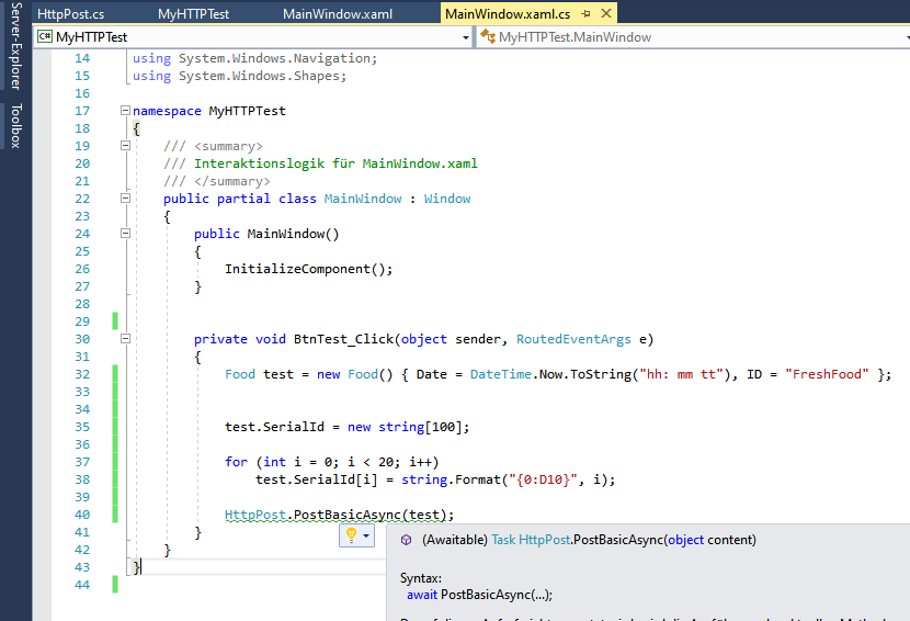 HttpClient C# - Test - Microsoft Q&A