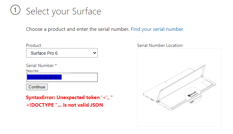 SyntaxError: Unexpected token