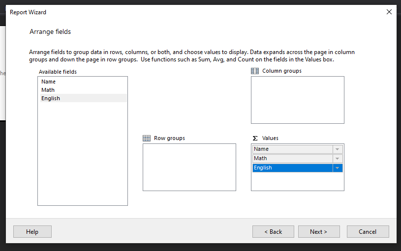 How To Import Anyspecific Row From Wpf Datagridview Onto A Binded Rdlc