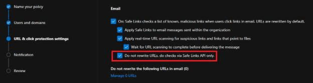 Shorten URL links in email received - Microsoft Q&A