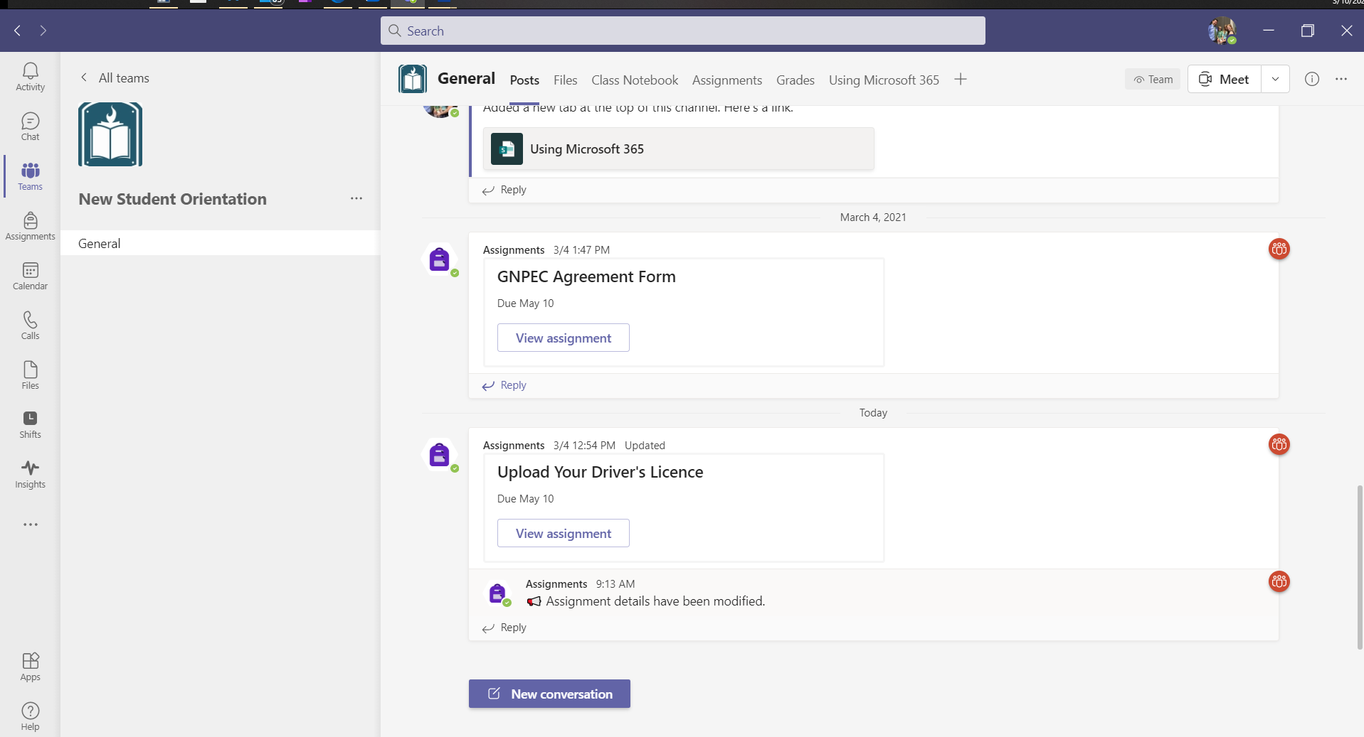 Teams Assignments not being assigned to students - Microsoft Q&A