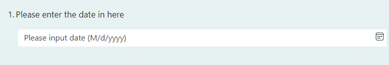 Preguntar la hora en forms - Microsoft Q&A