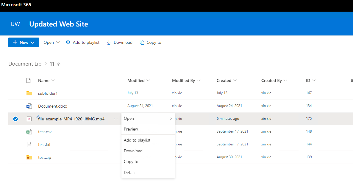 Sharelink from Sharepoint - No Download option - actions ribbon not ...