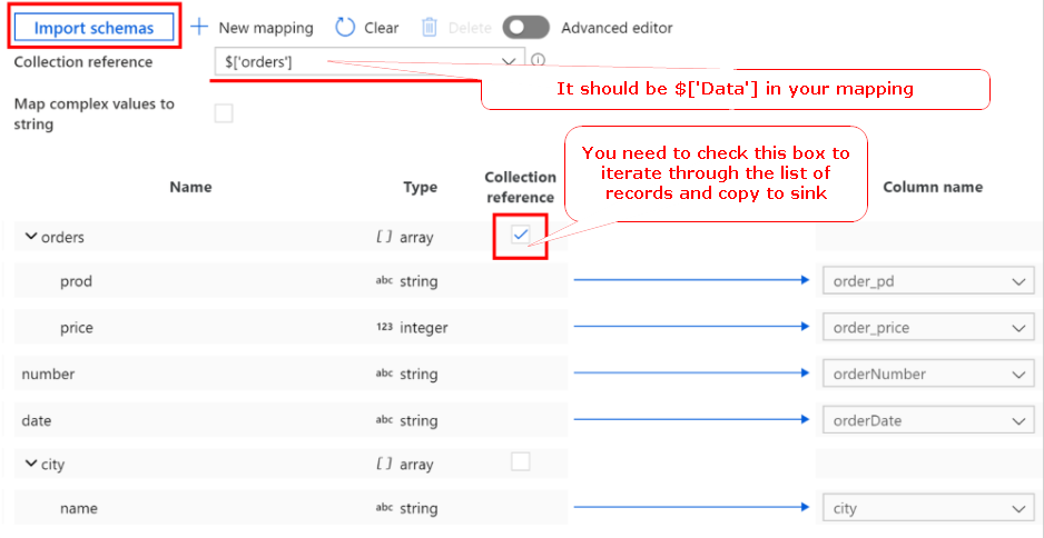 Using a REST Call as a Source to an ADF Copy Activity not working...urgent please - Microsoft Q&A