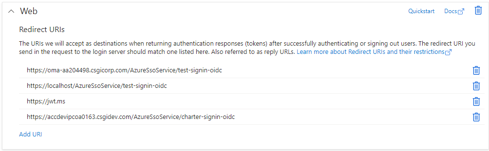 Azure B2C app uses incorrect redirect URL - Microsoft Q&A