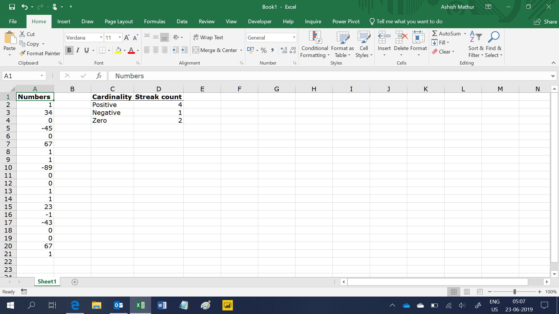 Calculate Streak - Microsoft Q&A