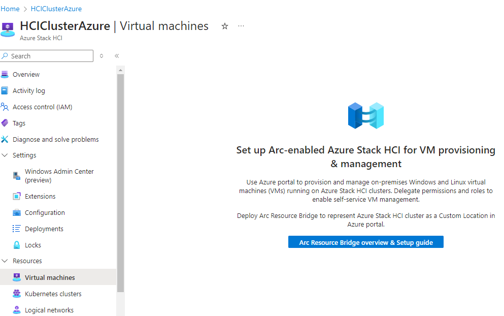 Azure Stack HCI 23H2 I have Problem with Resource Bridge - Microsoft Q&A