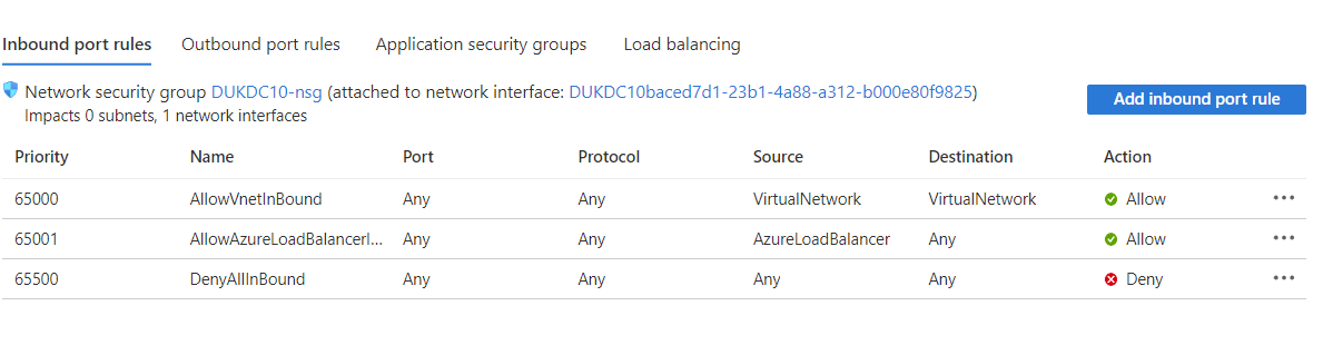 Azure Firewall Basic not fowarding to VM, 3389 - Microsoft Q&A