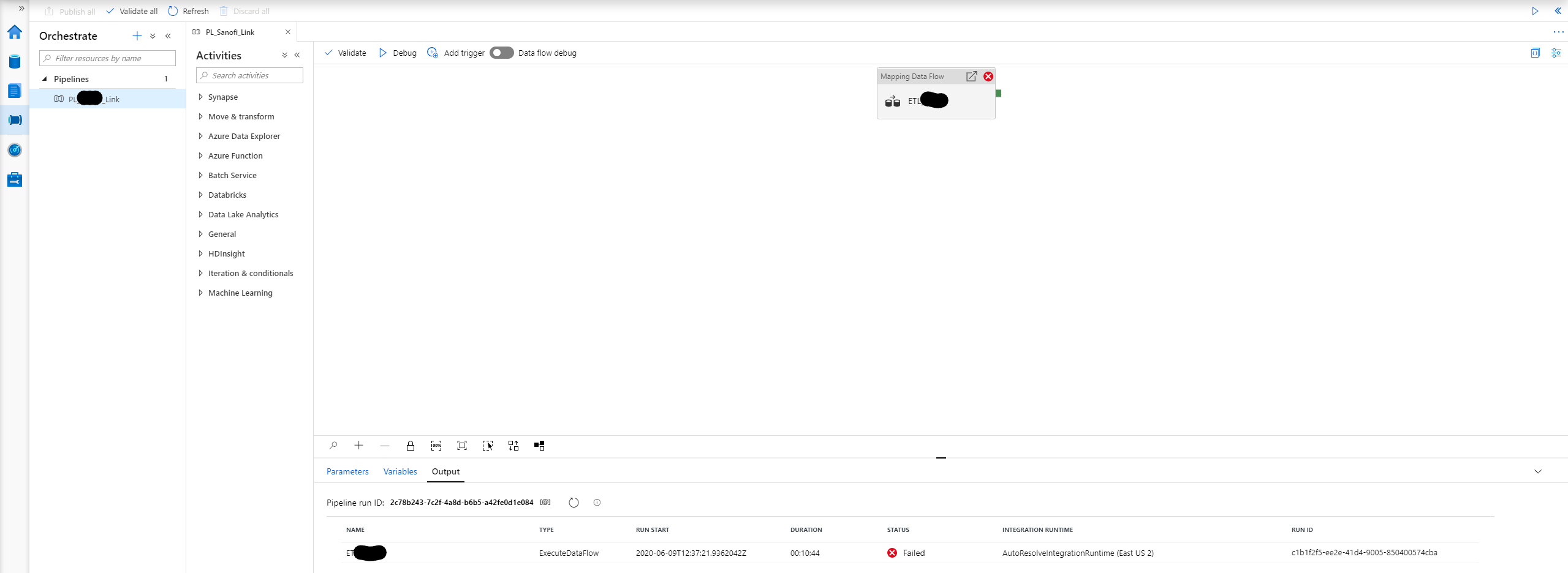 Azure Synapse Analytics Data Factory Nosuchelementexception Microsoft Qanda 9742
