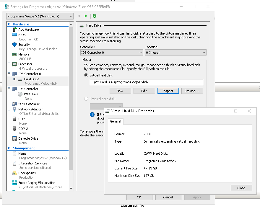 Disk Space on VM v1 - Microsoft Q&A